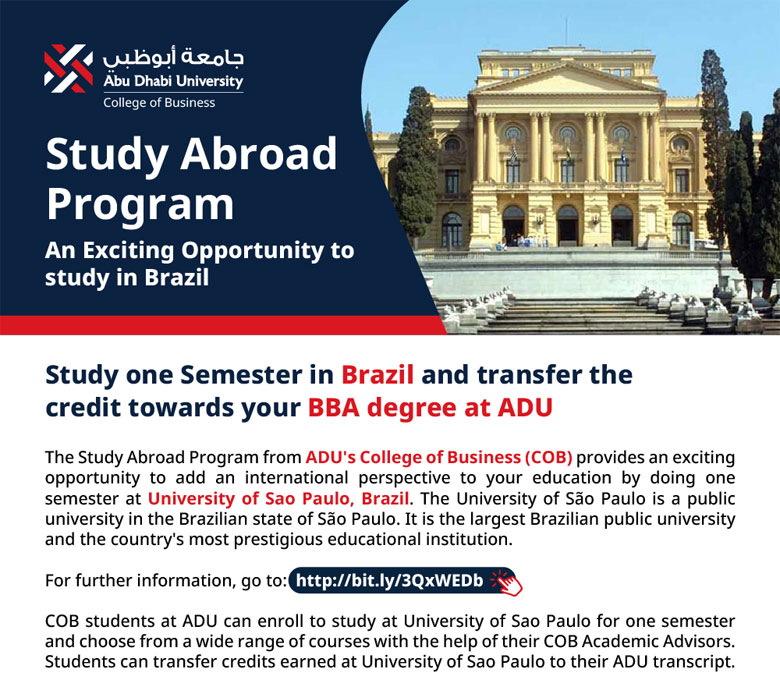 Study Abroad Program - University of Sao Paulo Study Abroad Program - University of Sao Paulo